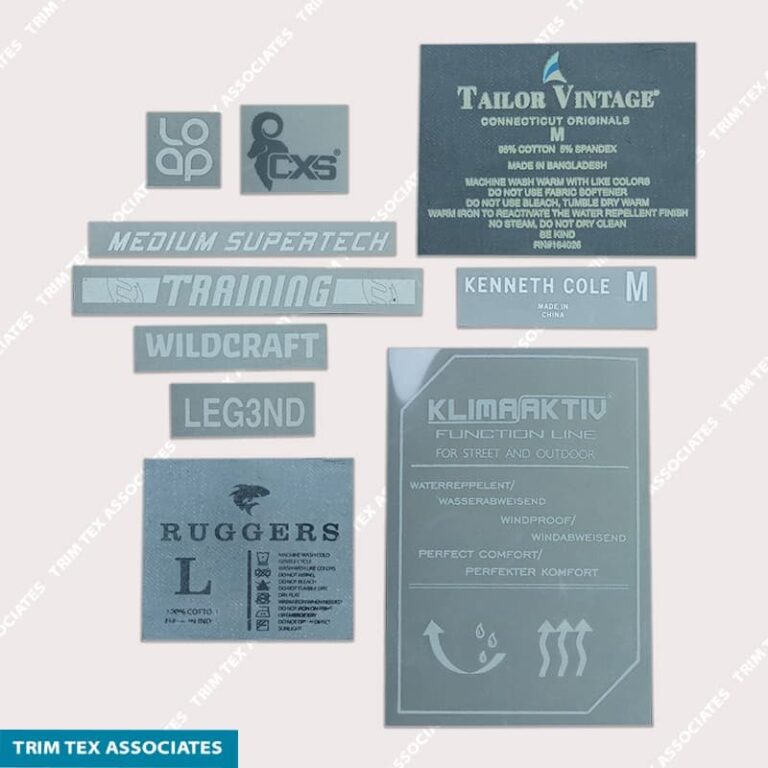 Heat Seal Labels For Clothing - Trim Tex Associates